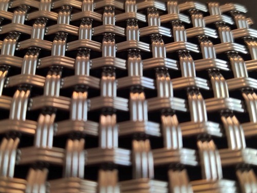 Pool Fencing Privacy Screens made of stainless steel architectural wire ...