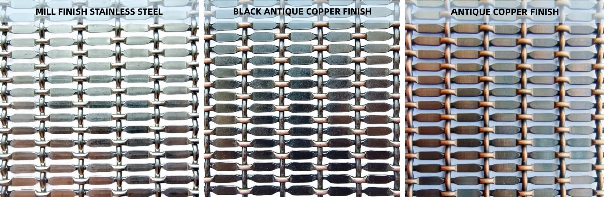 METART-WW30-Antique Copper Decorative Screen Mesh_METART BUILDING TECH ...