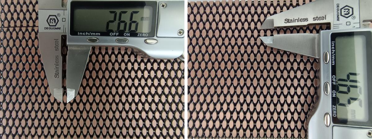 Wall Cladding Architectural Wire Mesh - with customizable decorative ...