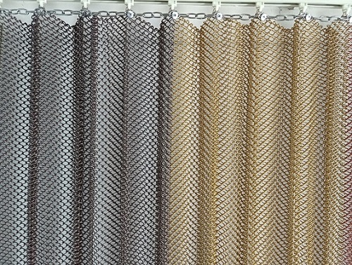 Metal Cascade Curtain Metal Coil Drapery – METART